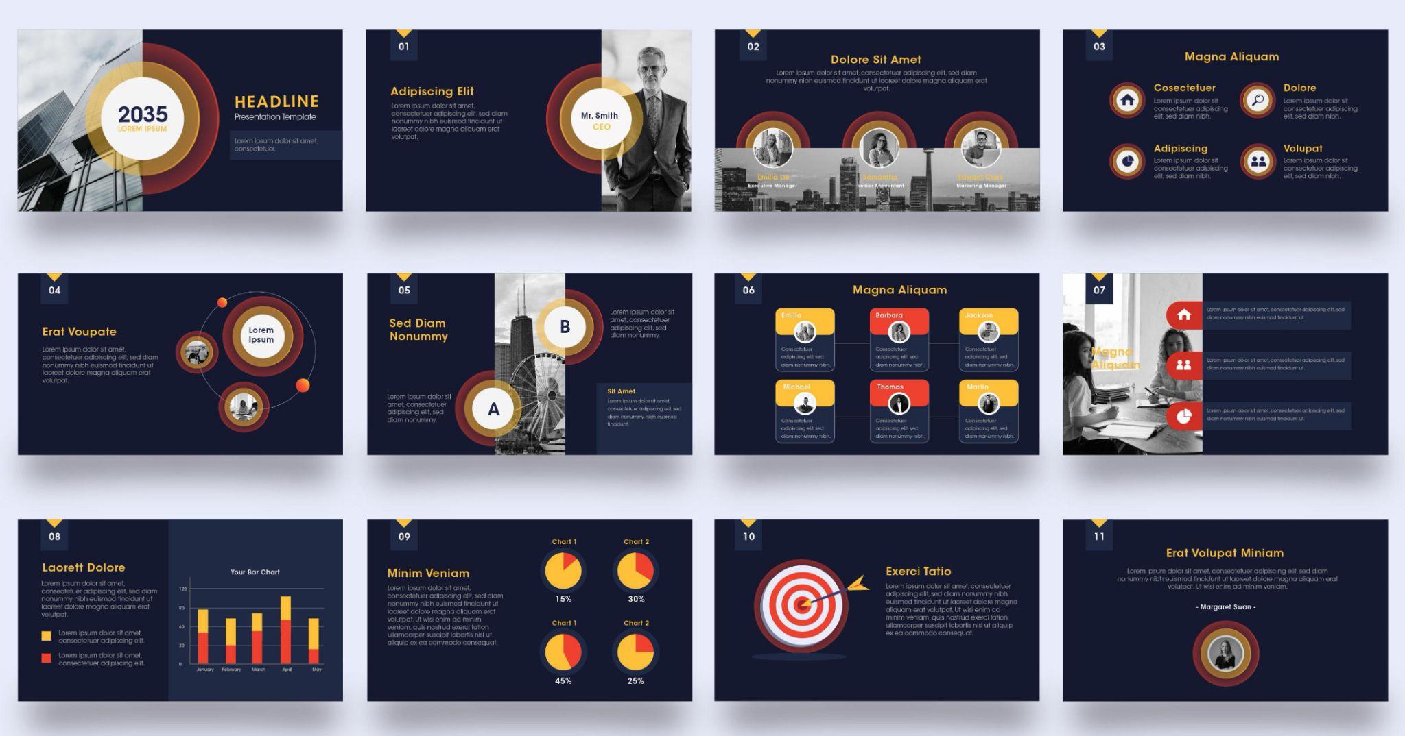 10 Best Free Business PowerPoint Templates for 2025